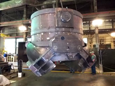 Fabricating Charging Buckets For Specialty Steel Manufacturing | The ...