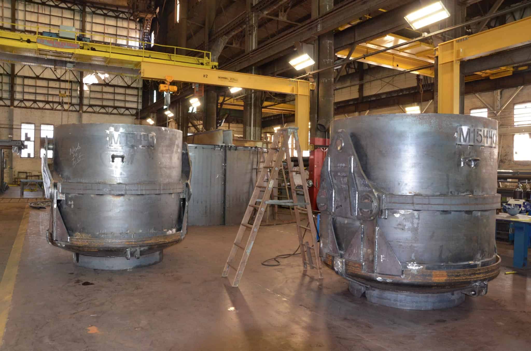 Fabricating Charging Buckets For Specialty Steel Manufacturing | The ...